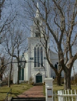 First Congregational Church and Tower in Nantucket, Massachusetts - Kid ...