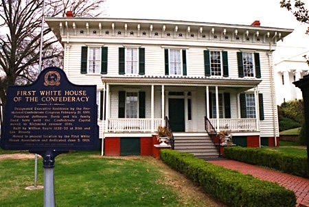 First White House of the Confederacy in Montgomery, Alabama - Kid ...