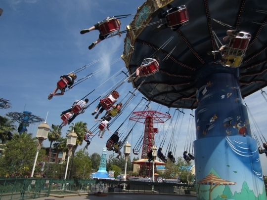Silly Symphony Swings - Disney California Adventure in Anaheim ...