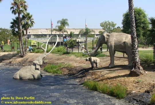 George C. Page Museum, La Brea Tar Pits in Los Angeles, California ...