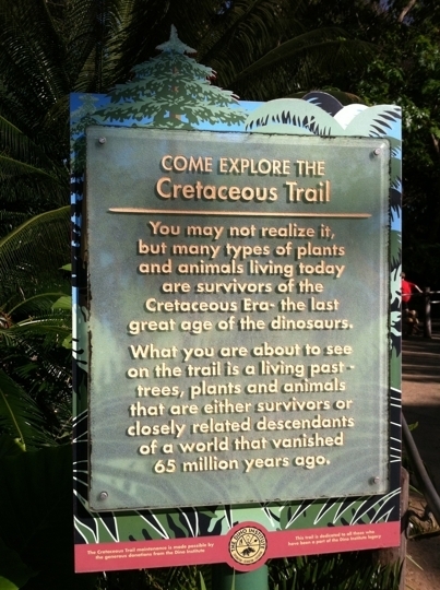 Cretaceous Trail - Disney's Animal Kingdom in Lake Buena Vista, Florida ...
