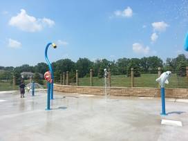 Blue Heron Splash Pad in Bartlett, Illinois - Kid-friendly Attractions ...