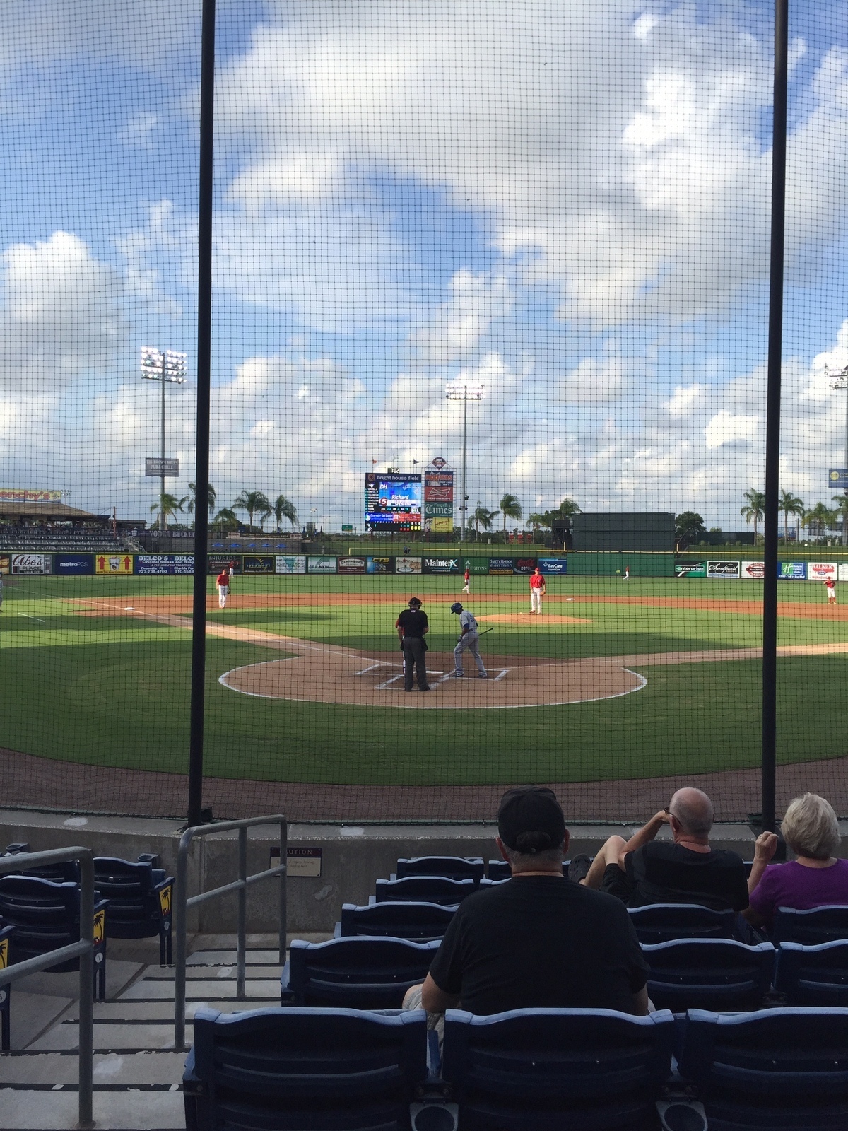 Threshers/Phillies Baseball at Bright House Field in Clearwater ...