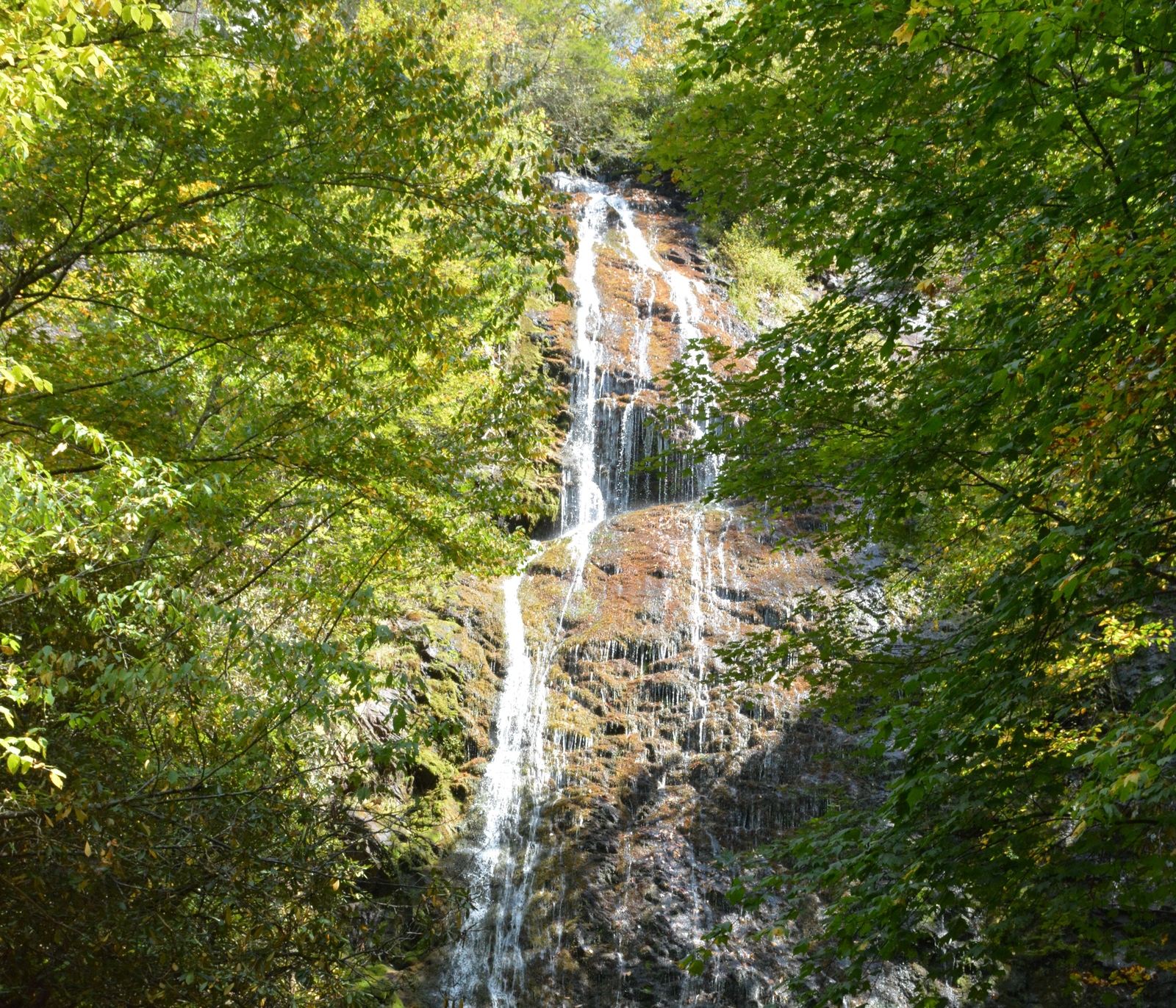 Mingo Falls in Cherokee, North Carolina - Kid-friendly Attractions ...