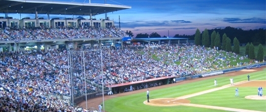 Charlotte Knights Stadium in Fort Bragg, North Carolina - Kid-friendly ...